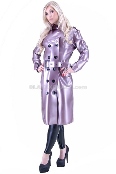 Latexmantel Clara auf Maß und chloriert im Shop